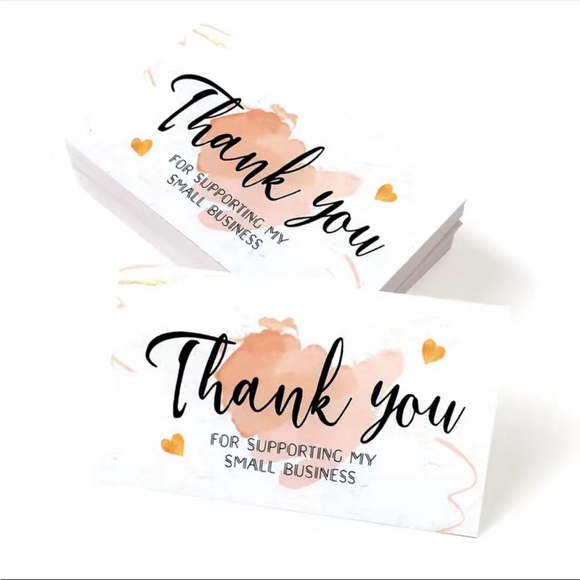Office | Thank You Insert Cards Pack Of 5 | Poshmark